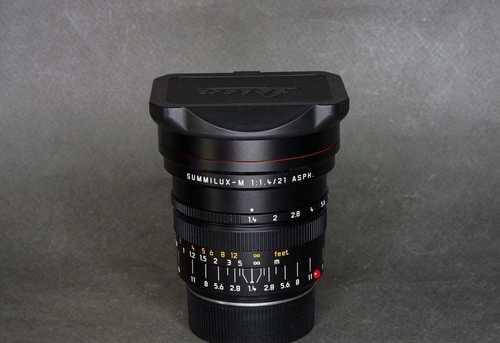 Leica Summilux-M 21mm f/1.4 + P-Cir Filter обмен