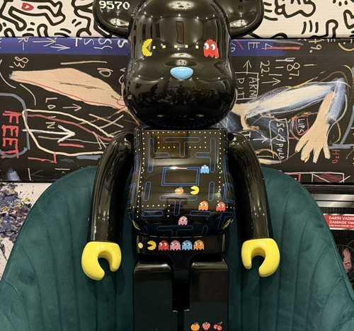 Bearbrick x Pac-Man