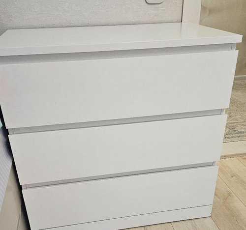 Комод IKEA мальм 3 ящика