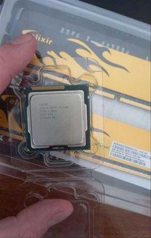 Процессор intel core i5 2500K + 4gb озу 1600