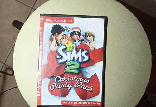 Игра Sims 2 Christmas Party Pack Симс 2