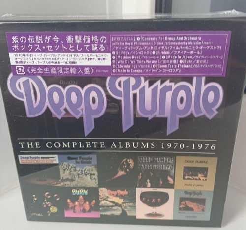 Deep Purple 10 CD Box Запечатан