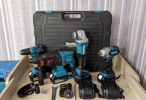 Новый набор инструментов Makita 4 в 1