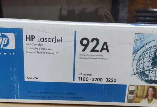Картридж HP C4092A (92A) оригинальный новый