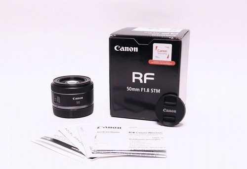 Объектив Canon RF 50mm f1.8 STM (sn6966)