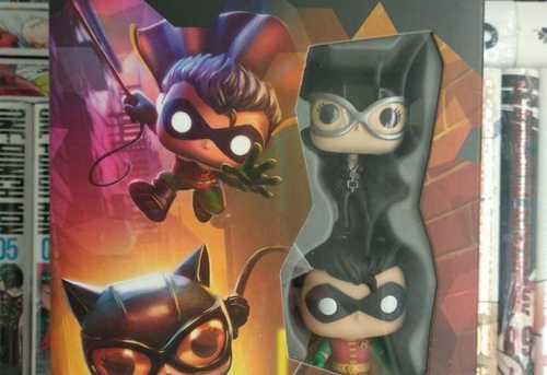 Funko Pop: Funko Verse - DC (Robin and Catwoman)