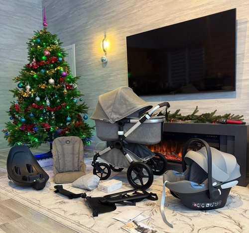 Большой комплект Bugaboo Fox   Cybex 4в1