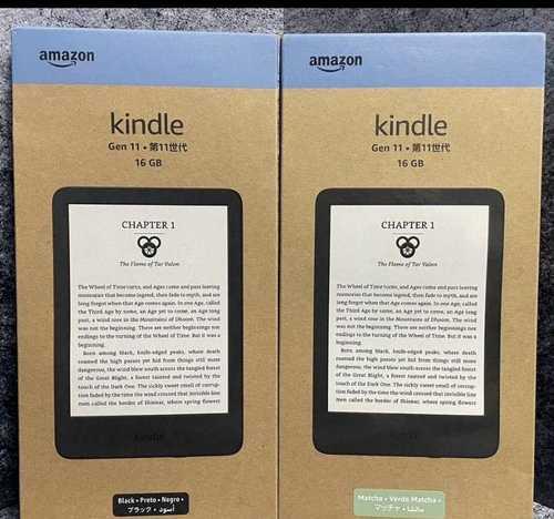 Amazon Kindle 11 2024 16 Черная без рекламы Чехол