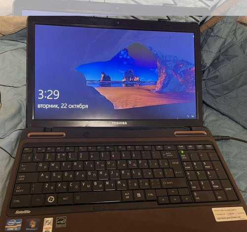 Ноутбук toshiba satellite L755-16W