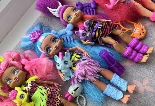 Куклы яркие красивые с цветными волосами