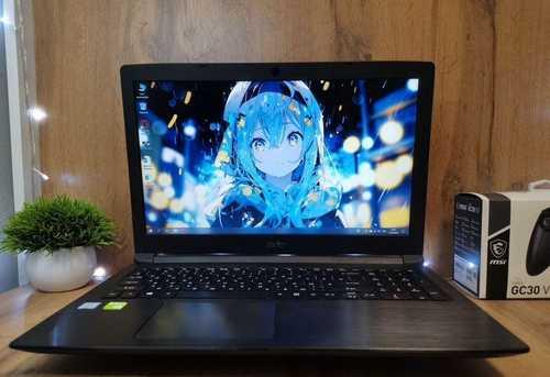 Игровой ноутбук Acer Core i3 8gen/1000Gb/MX130 2Gb