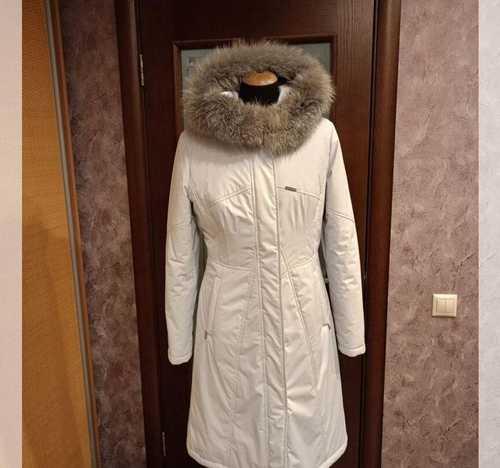 Пальто женское зимнее 44 бу