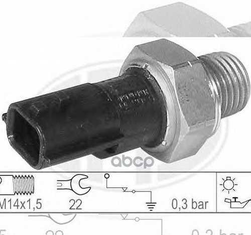 Датчик давления масла renault logan/sandero