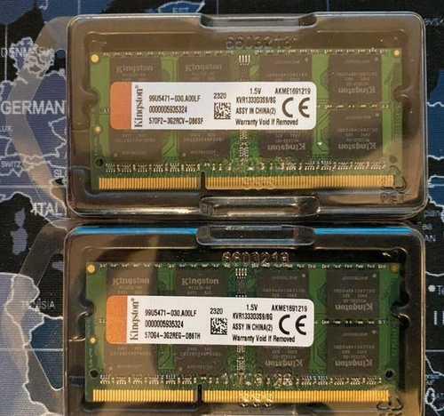 Оперативная память ddr3 8 gb для ноутбука