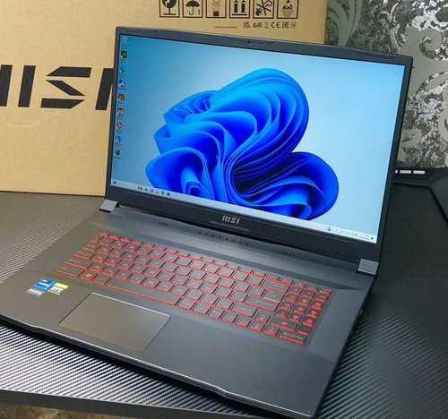 Игровой ноутбук MSI/RTX3070-8 гб/17 дюймов/i7-12th