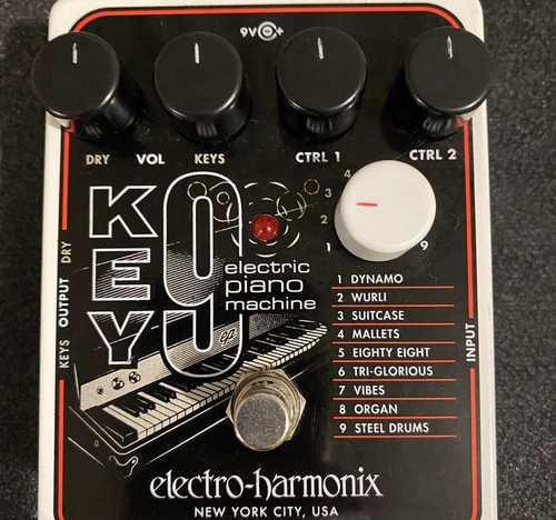 Гитарная педаль key 9 electro-harmonix (EHX)