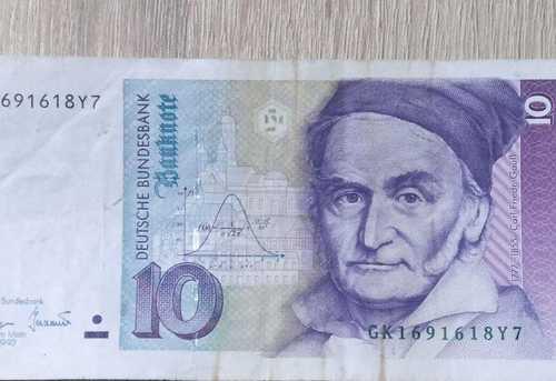 Немецкая марка. Коллекционная банкнота