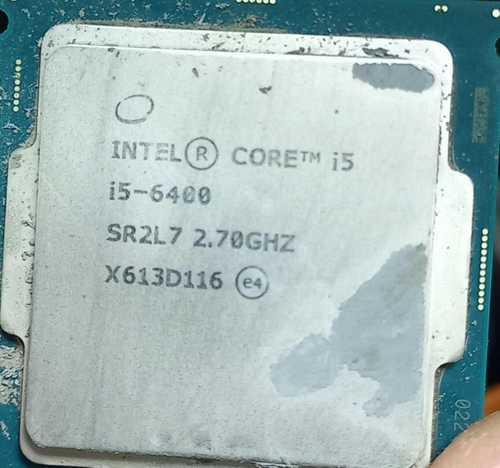 Процессор Intel Core i5 6400