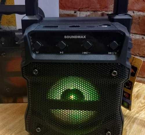 Колонка портативная Soundmax SM-PS5035B(черный)