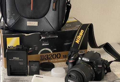 Nikon D3200 +18-55 VR (6.5 ТК)