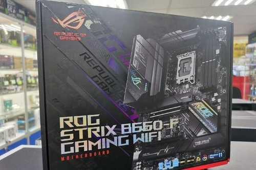 Материнская плата asus ROG strix B660-F gaming WIF