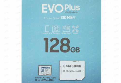 Карта MicroSD samsung Evo Plus на 128GB