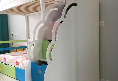 Комплект детской мебели (Кровать двухъярусная)