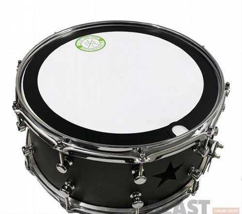 Пластик-накладка Big Fat Snare Drum 14" Green Mons