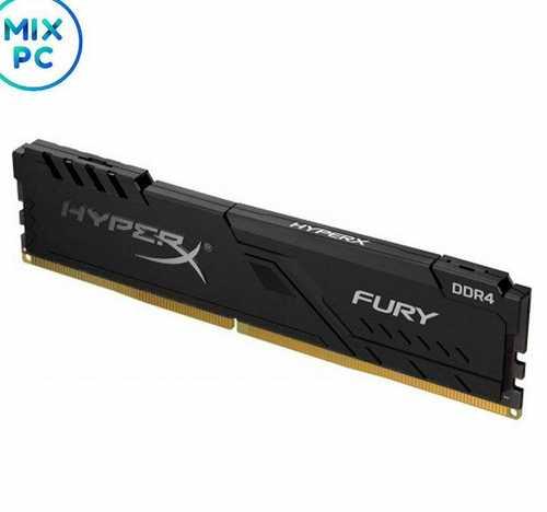 Модуль памяти DDR4 8GB 2400MHz Kingston HyperX fury Black HX424C15FB3/8 Б.У