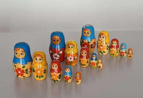 Матрёшка деревянная СССР