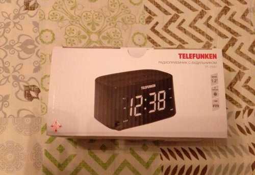 Радио-часы Telefunken с 2-мя будильниками TF 1551