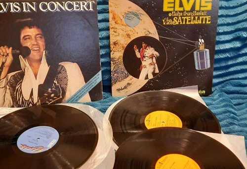 Пластинки Elvis Presley 18шт