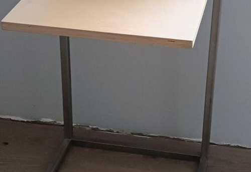 Столик лофт для ноутбука или завтрака