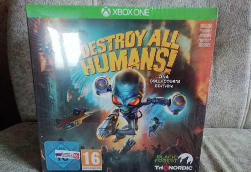 Коллекционное издание Destroy All Humans (xbox)