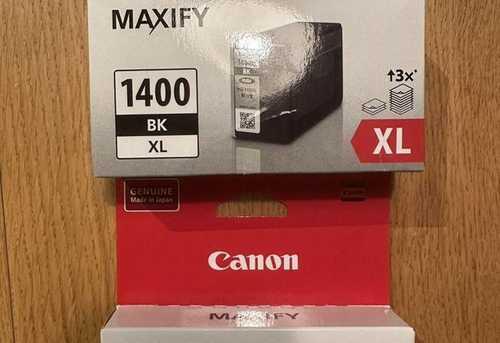 Картриджи Canon Maxify 1400