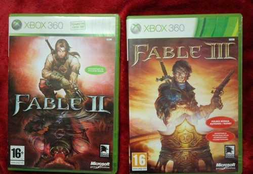 Fable 2 и Fable 3 игры для приставки xbox 360