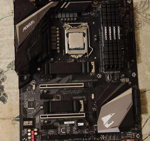 Комплект Intel Core i7 8700K   Aorus Z390 PRO Wi-F