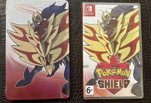 Игры для nintendo switch Pokemon shield новая