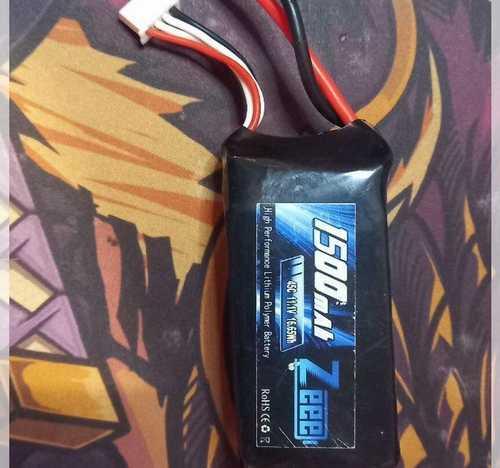 Акомулятор Zeee Lipo 3s 11.1v 1500mah