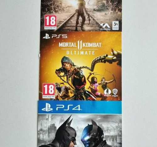 PS4/PS5 Mortal Kombat 11 Ultimate/ Batman/ Metro