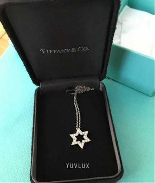 Колье Tiffany Звезда Давида N019