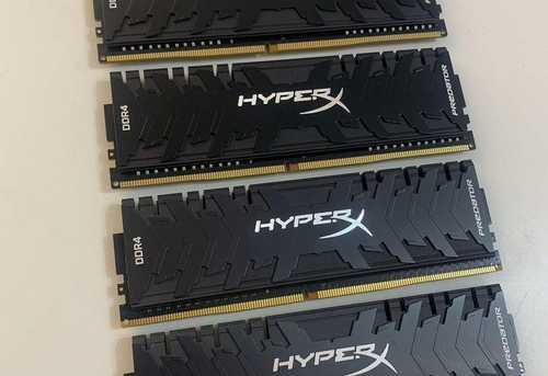 Оперативная память ddr4 Hyper X Predator 32 gb