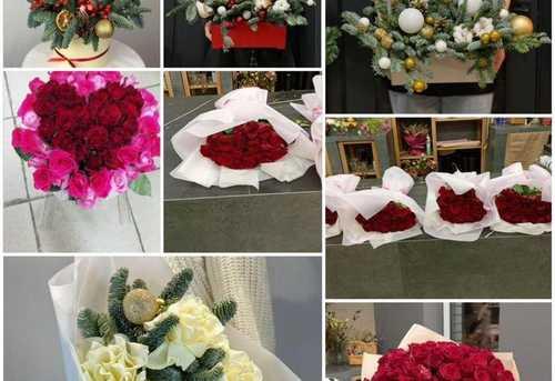 101 роза букеты с доставкой цветы опт