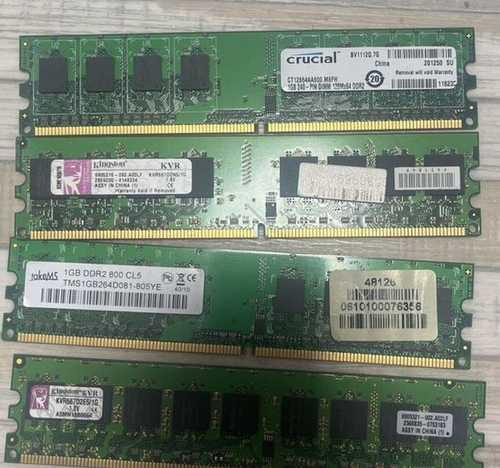 Оперативная память ddr 2 на 1 gb