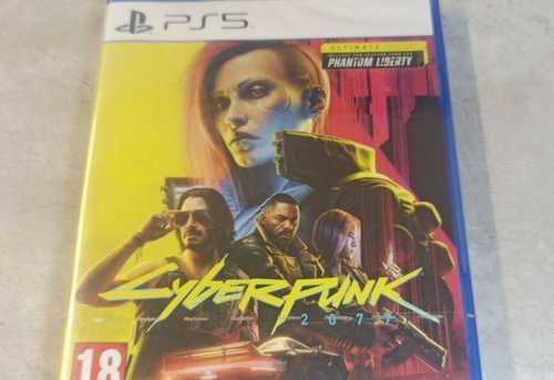 Cyberpunk 2077 Ultimate Edition PS5 диск новый