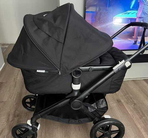 Коляска bugaboo fox 2 total black 2 в 1