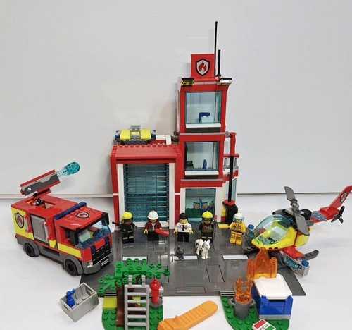 Lego City пожарные - разные наборы (60320, 60247