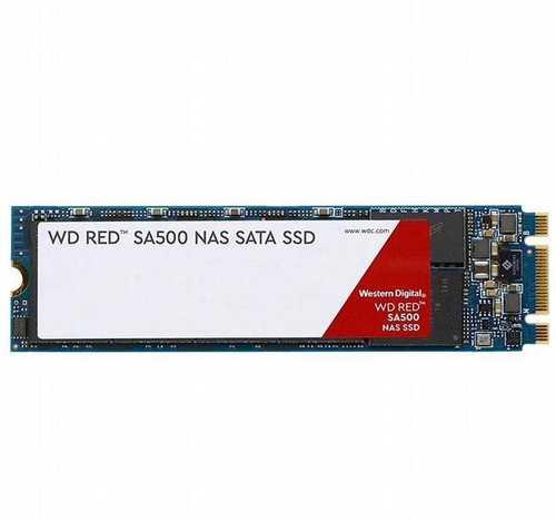 WDS100T1R0B, Диск SSD WD Red SA500 M.2 2280 1 тб SAT