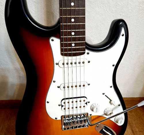 Электрогитара Fender Squier(Дека Ольха,Корея)