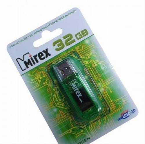 USB флешка 32GB Mirex Elf Green